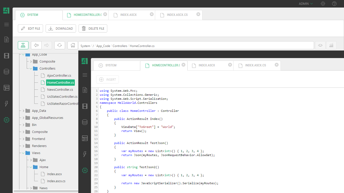 Mvc Player Introduction C1 Cms
